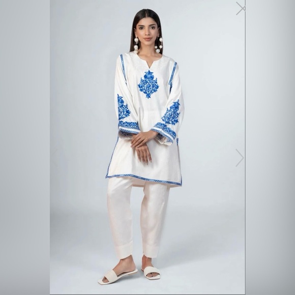 Khaadi | Salwars | Khaadi 2 Piece Coord Set Embroidered Nwt | Poshmark